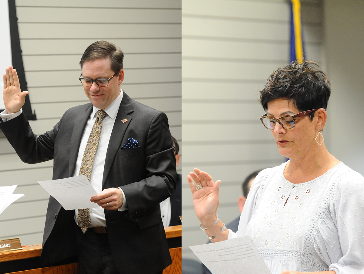 Meadows, Schmaling Sworn In As Newest Kenosha Unified School Board ...