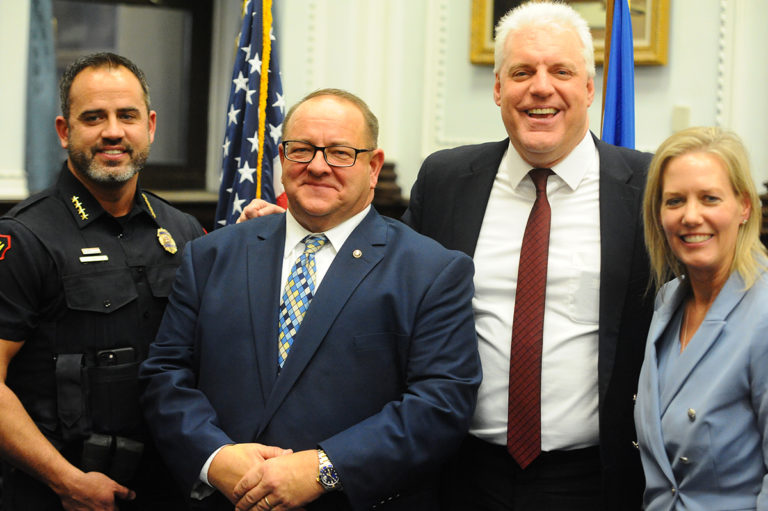 David W. Zoerner Takes Oath Of Office : There's A New Sheriff In Town ...