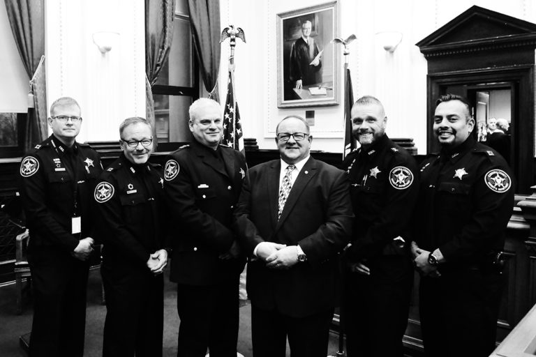 David W. Zoerner Takes Oath Of Office : There's A New Sheriff In Town ...
