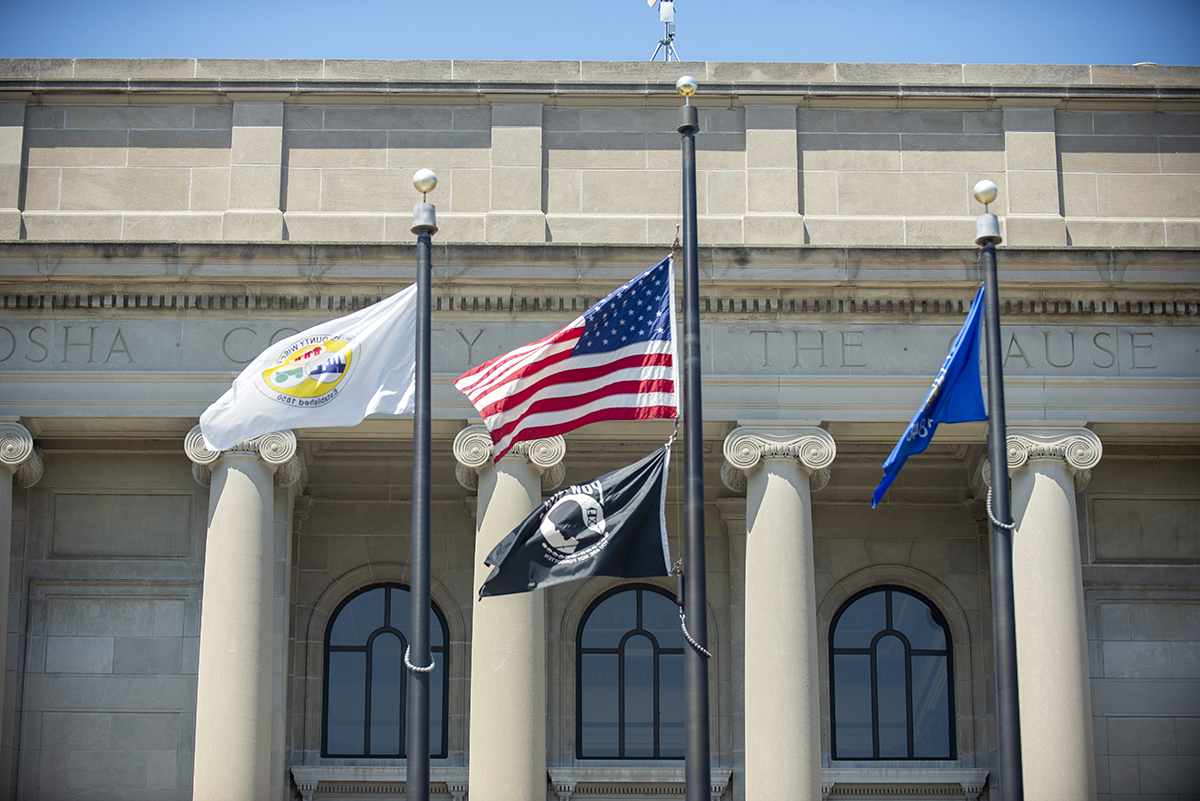 A Flag Notably Missing From County Buildings Today - Kenosha County Eye