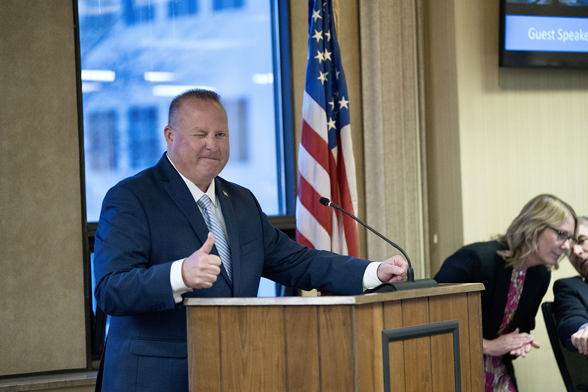 David F. Bogdala Sworn In As Kenosha's 51st Mayor Tuesday Morning ...