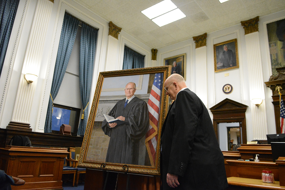 "America's Judge", Bruce E. Schroeder Has Official Portrait Revealed ...