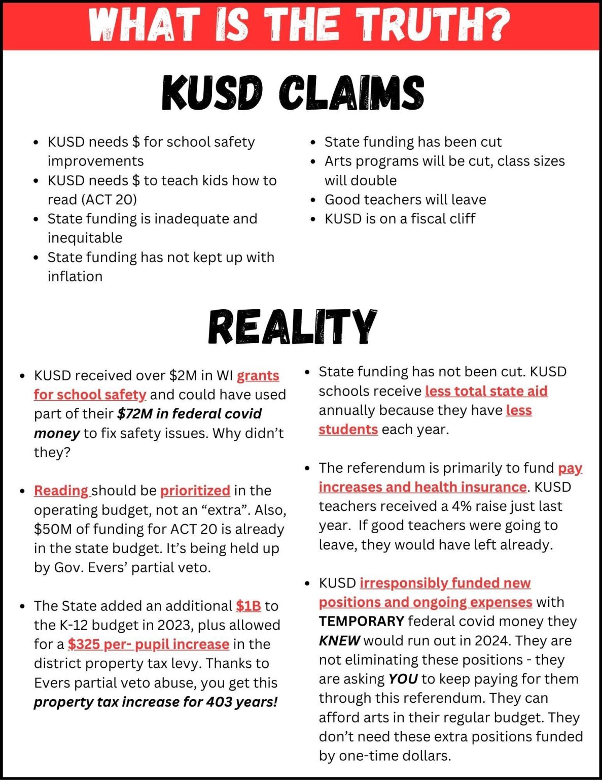 Vote No On February 18 To Give KUSD $115 Million Dollars: Opinion ...