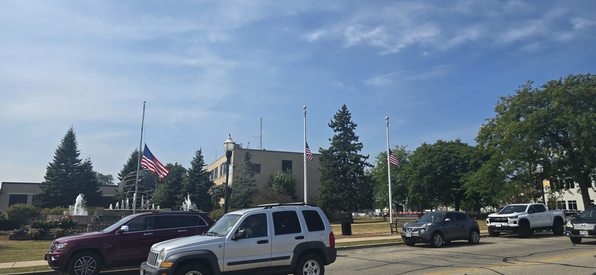 Flags at Half-Staff Signal Kenosha’s Uneasy Unity - Kenosha County Eye