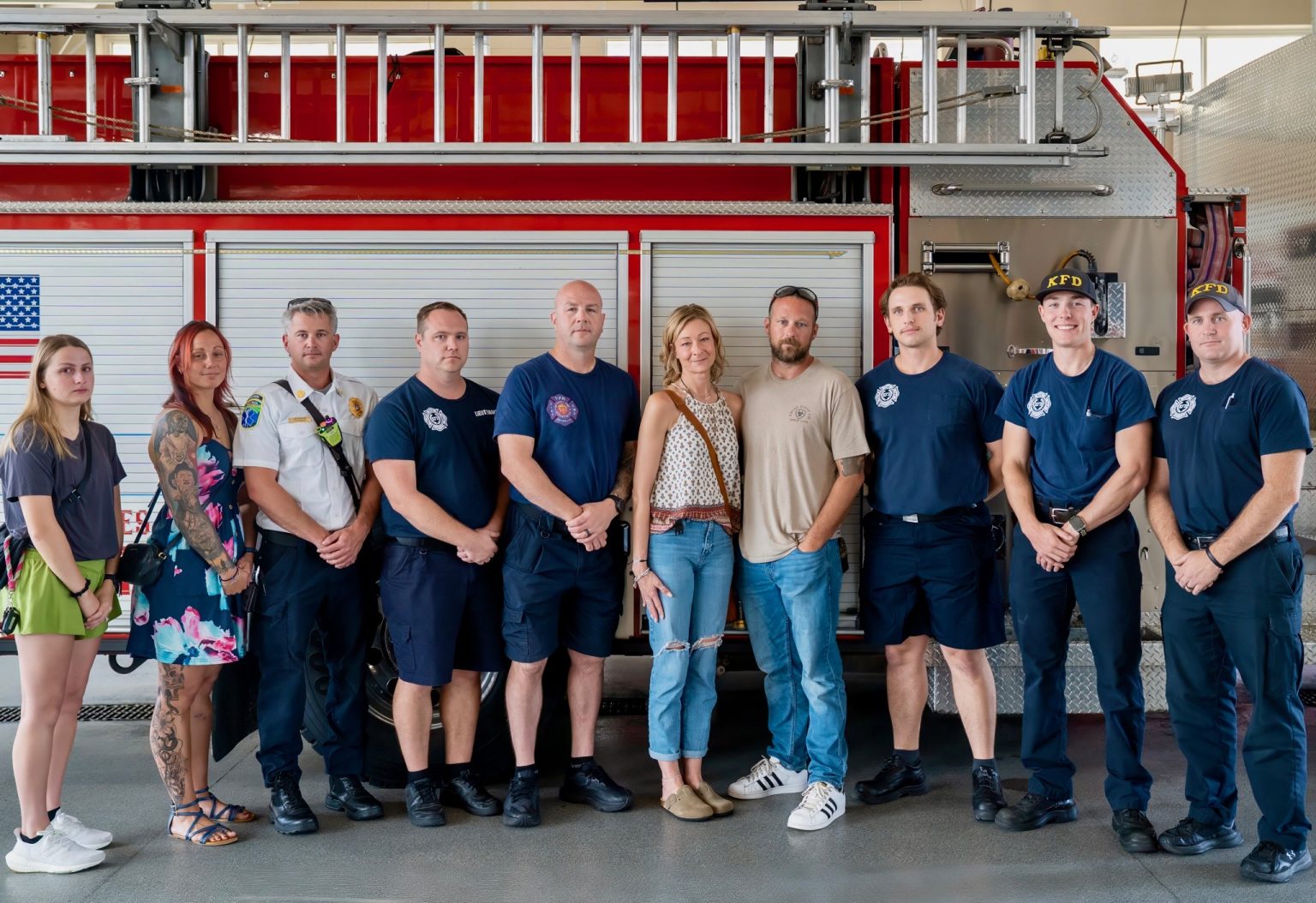 McBride Family Honors Firefighters and Police Who Tried to Save Their ...