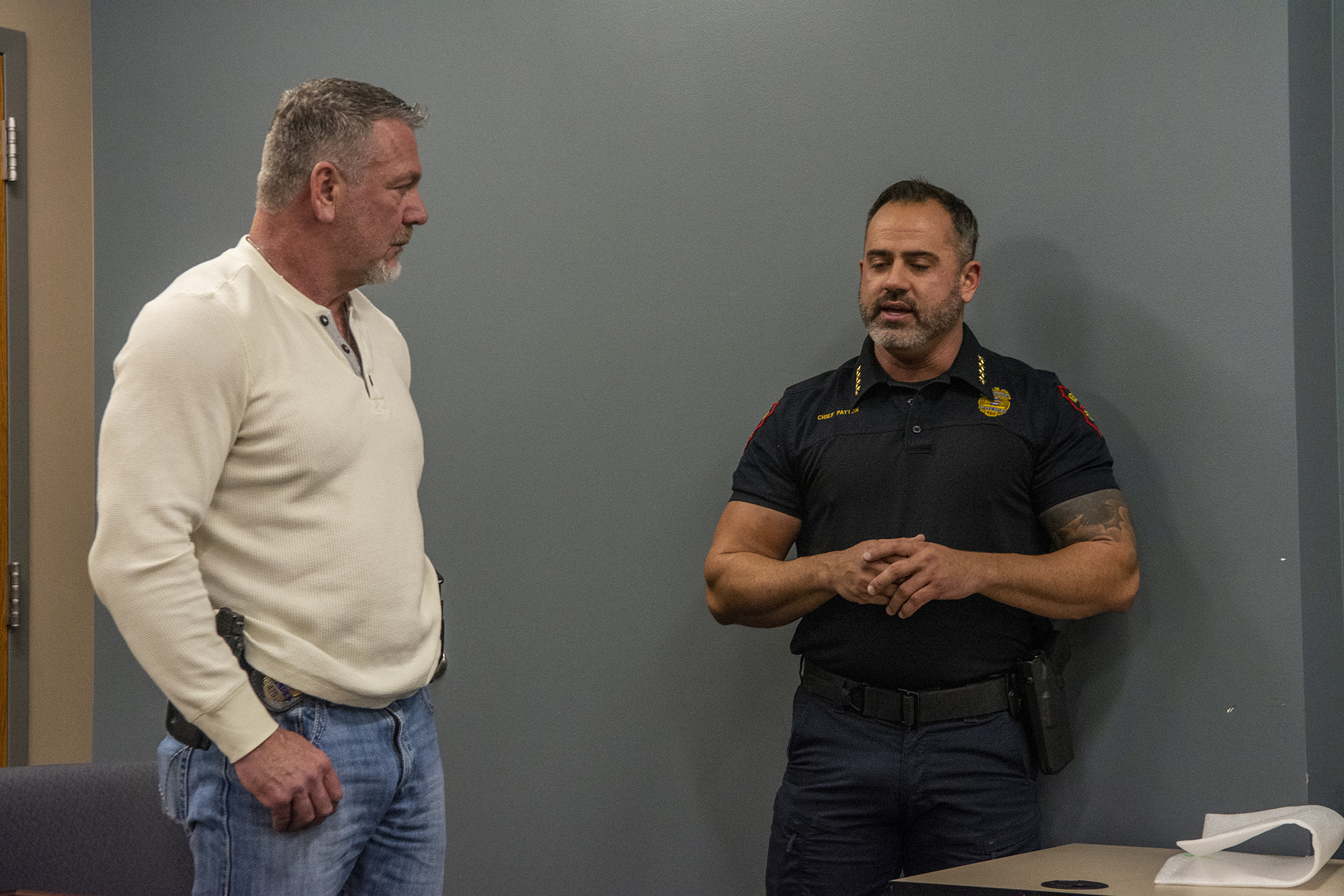 Detective Pete Deates Celebrated At Retirement Party After 23 Years Of ...