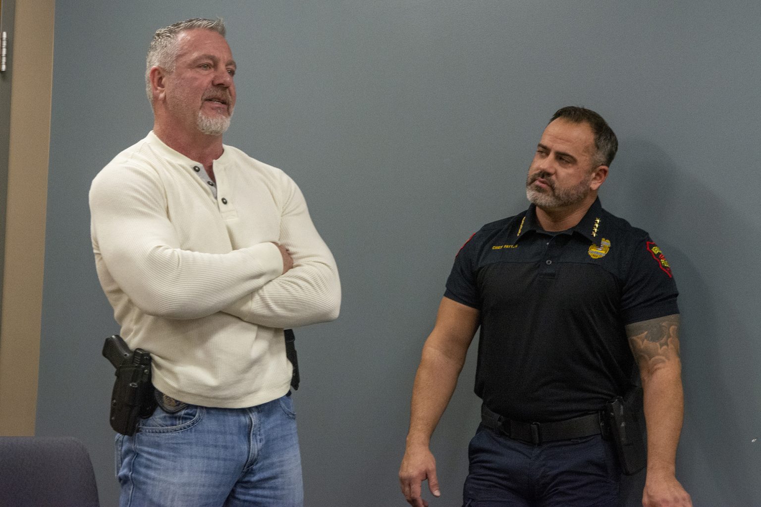 Detective Pete Deates Celebrated At Retirement Party After 23 Years Of ...