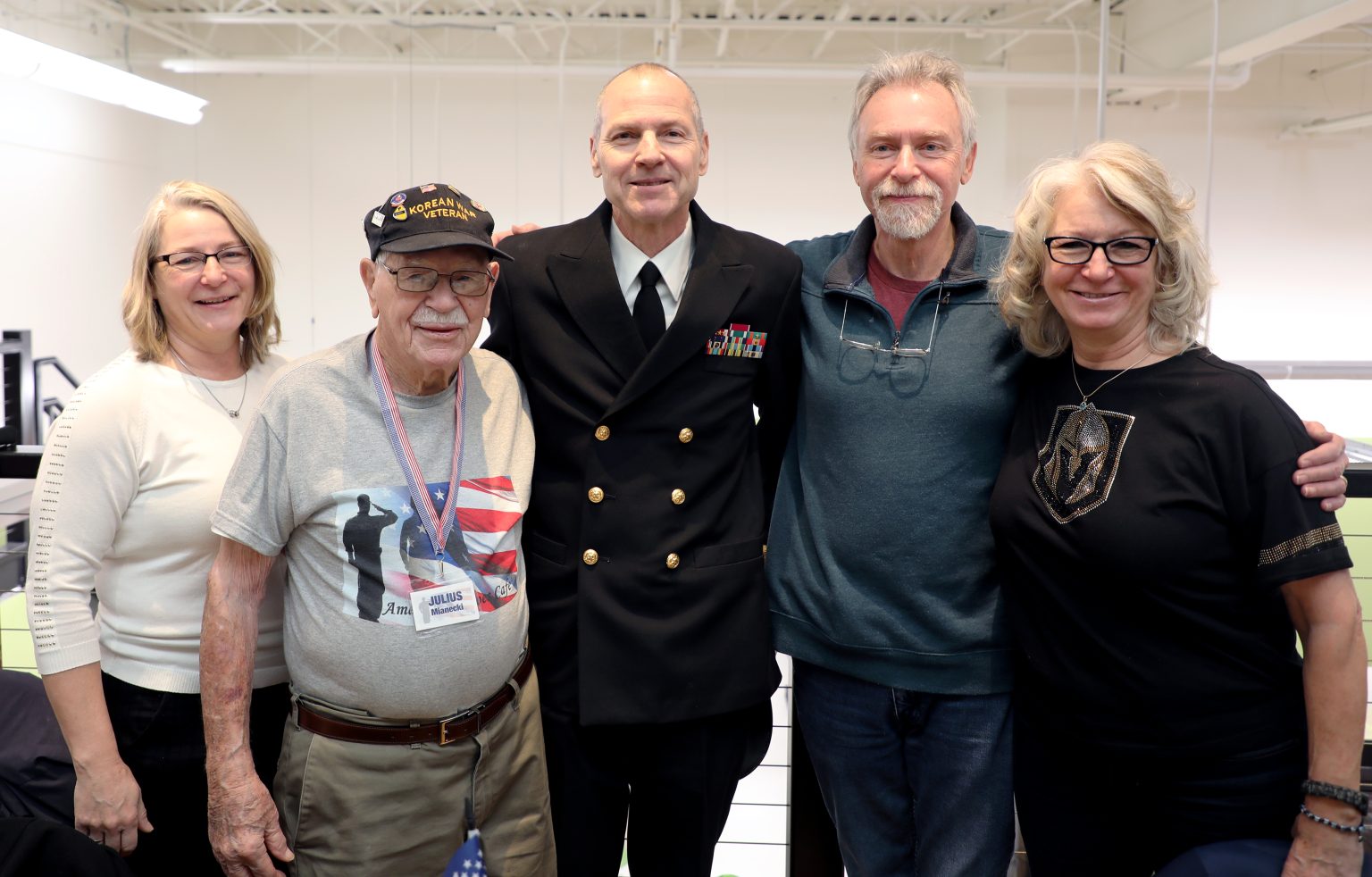 Army Veteran’s 95th Birthday Draws Navy Admiral to Kenosha Heroes Café ...
