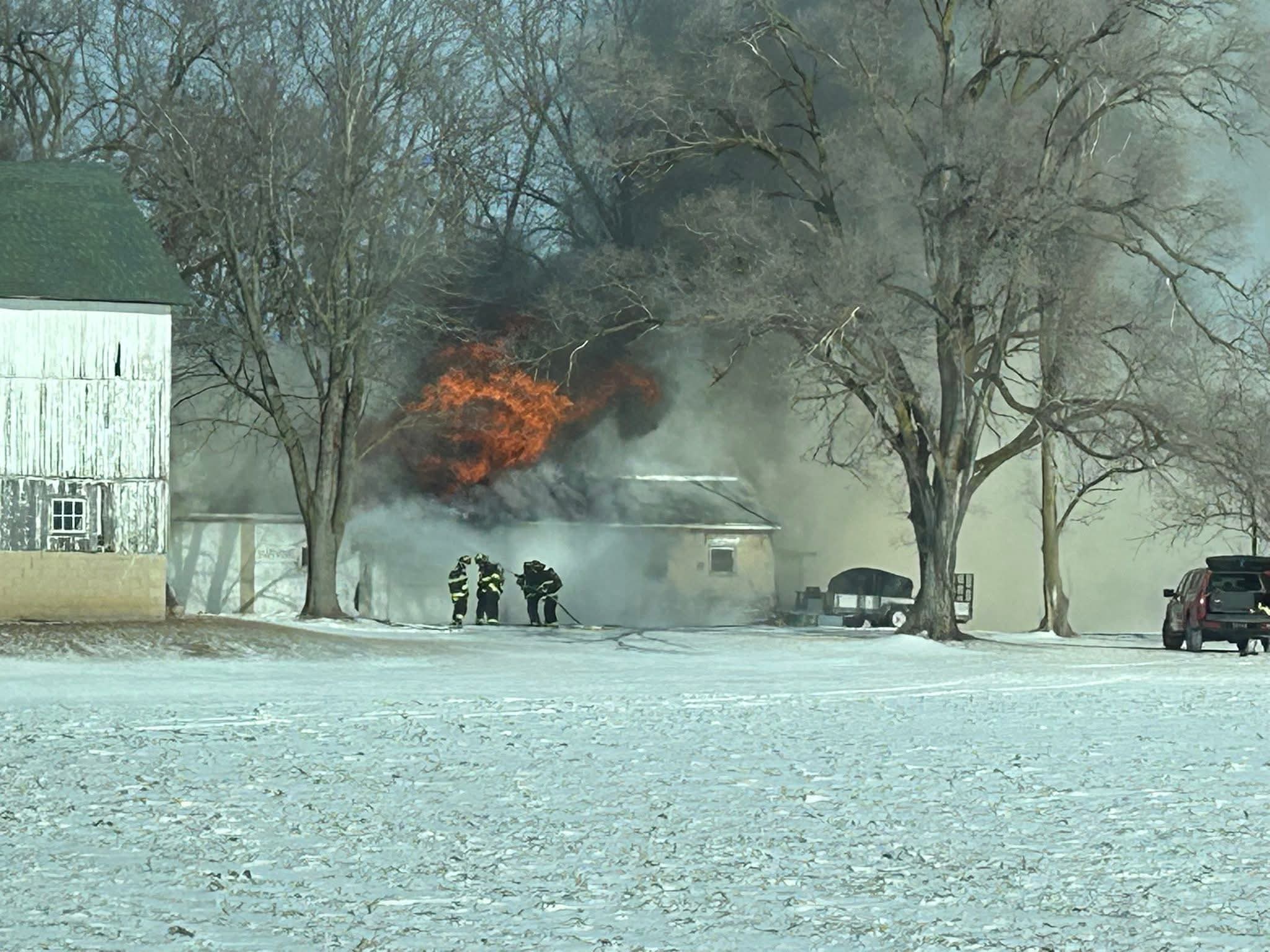 Fire Destroys Former Family Workshop In Somers, Cause Under ...