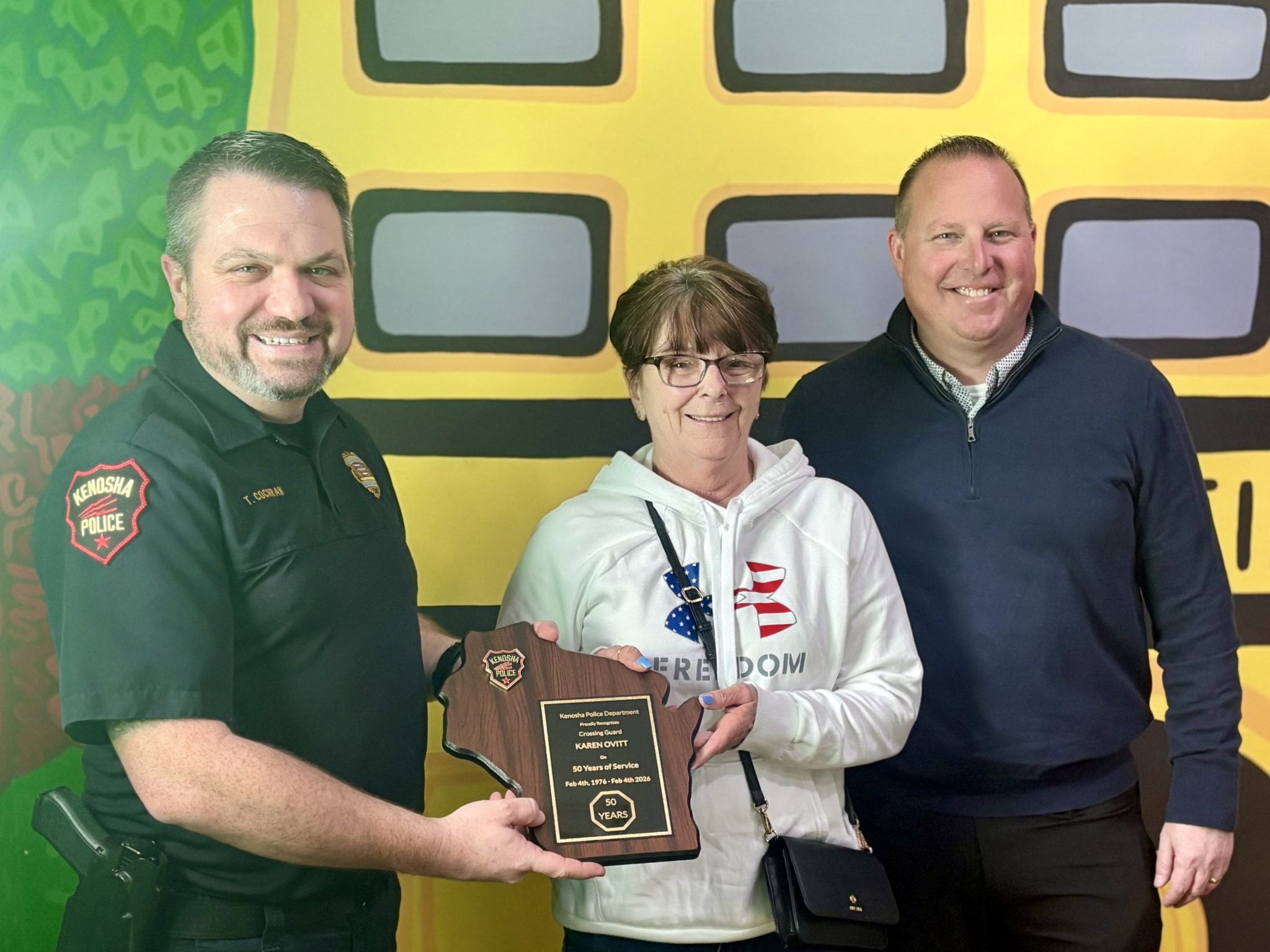50 Years In the Crosswalk: Karen Ovitt Marks Half a Century Protecting ...