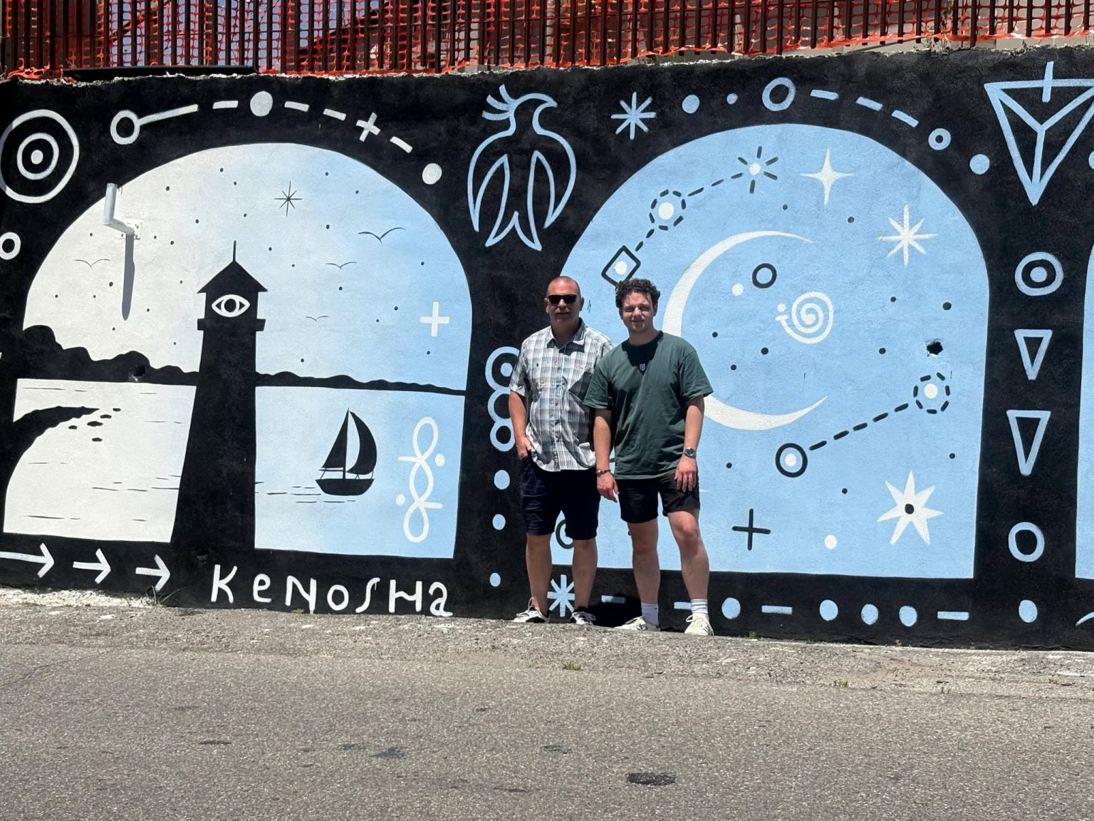 Kenosha County Eye Logo Appears in Italian Mural, Raising Questions ...